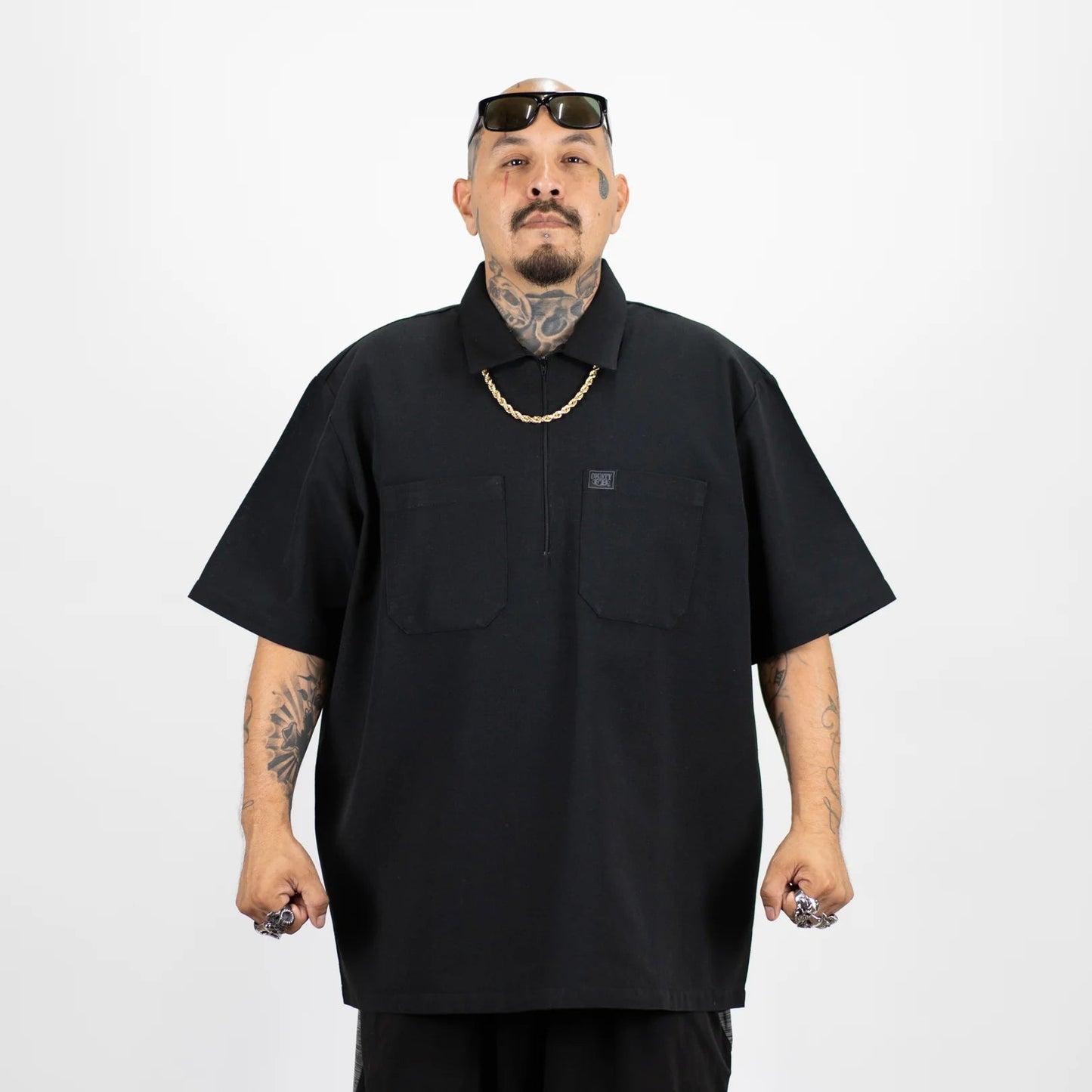 FB County Short Sleeve Zip Shirt – TheOGshop.com